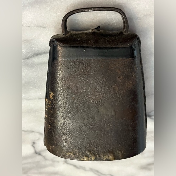 Antique Cow Bell | Accents | Antique 35 Tall X 25w Holstein Cow Bell W ...
